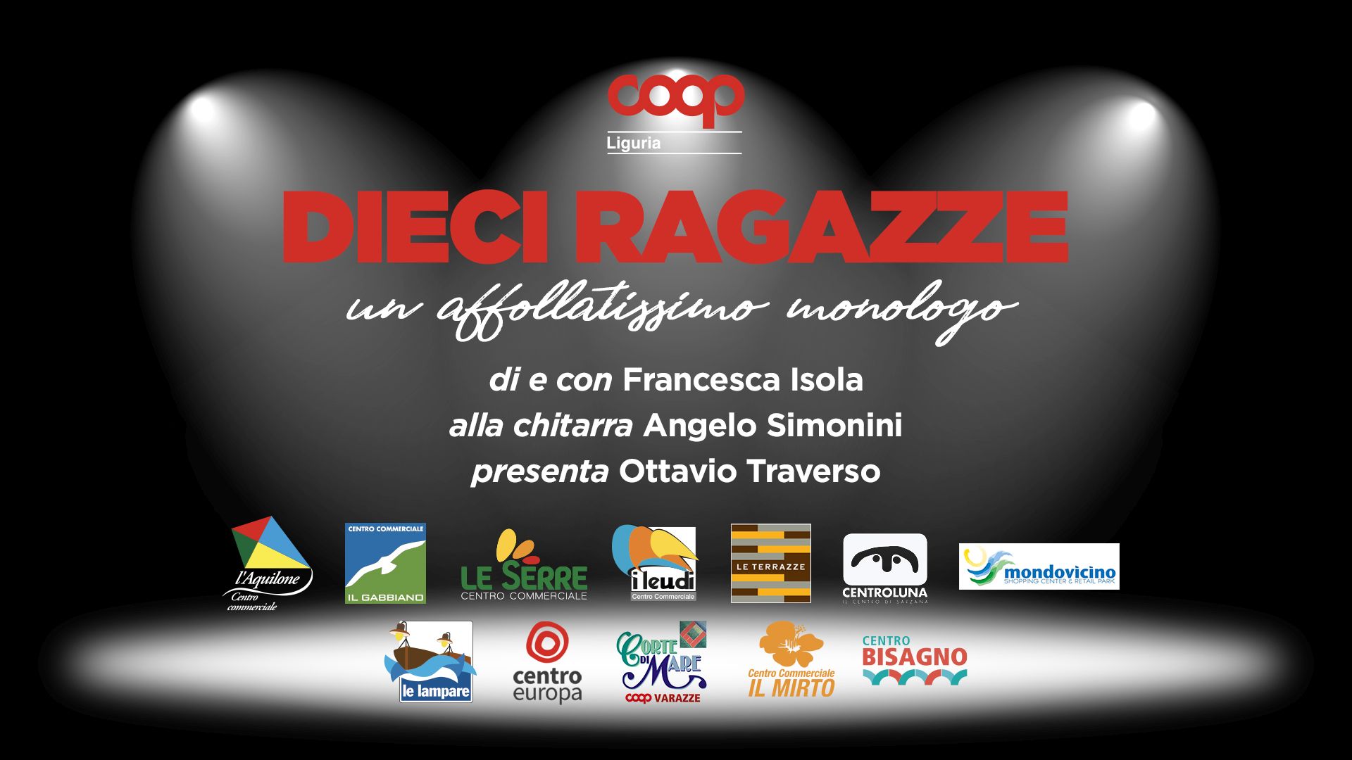 8 marzo: Francesca Isola in scena con 10 ragazze - L'Invito